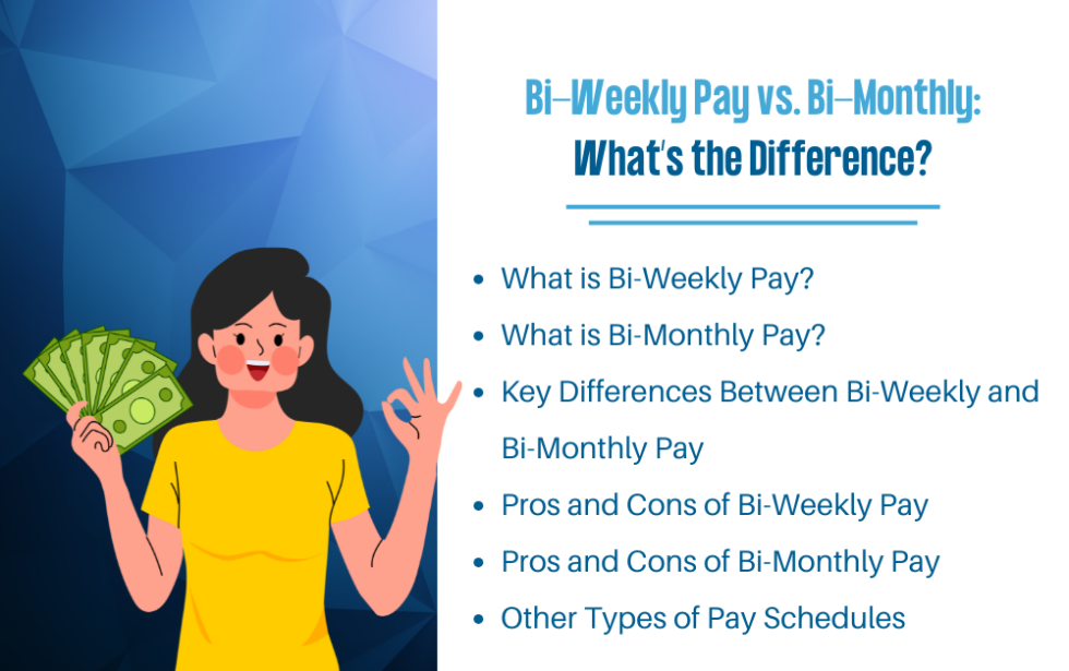 Bi-Weekly Pay vs. Bi-Monthly: What’s the Difference? - BCM Payroll